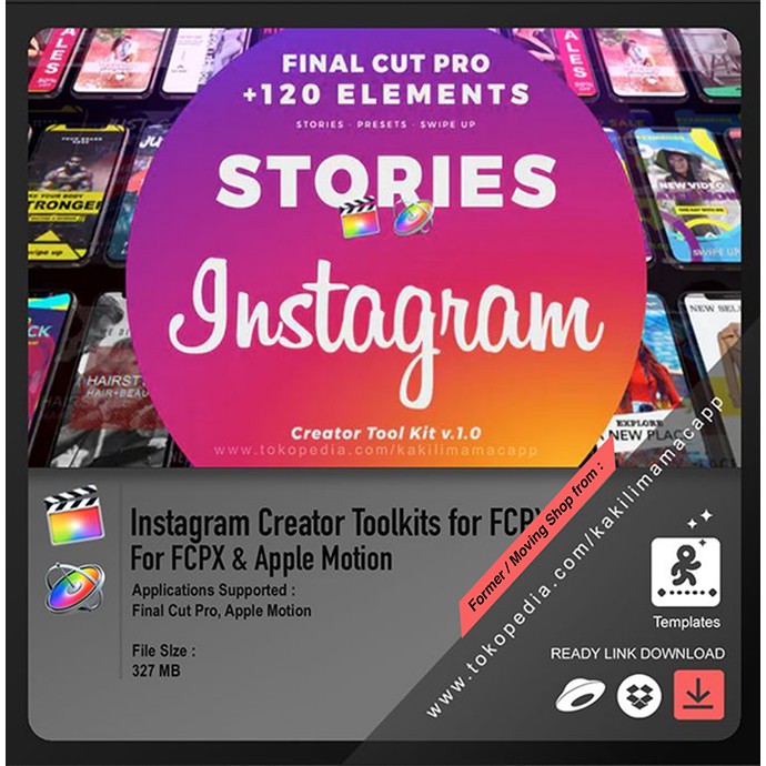 Jual Insta Creator Toolkits for FCPX | Shopee Indonesia
