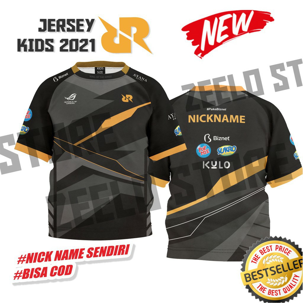 Jual Jersey RRQ 2021 Anak | Shopee Indonesia