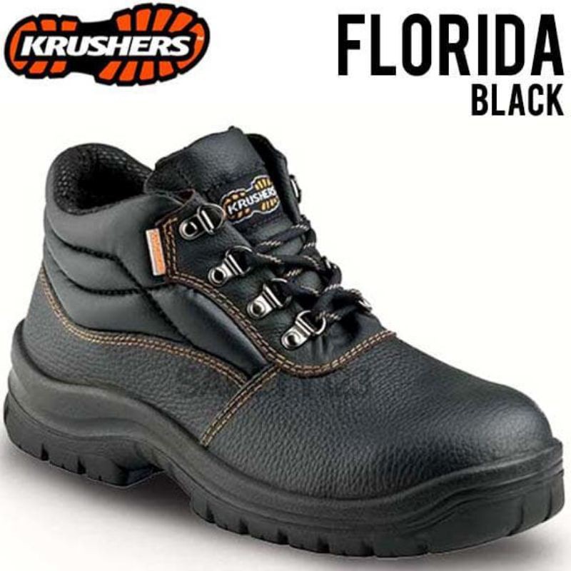 Jual SEPATU SAFETY KRUSHERS FLORIDA BLACK/SEPATU SAFETY SHOES KRUSHERS ...