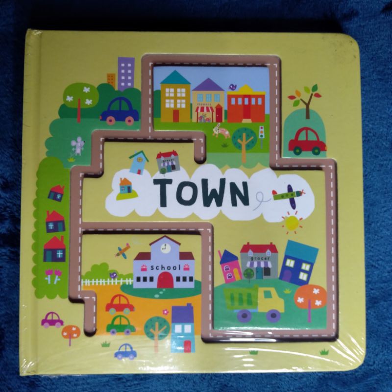 Jual Buku Anak Impor/ BBW/ Finger Tracing: Town | Shopee Indonesia