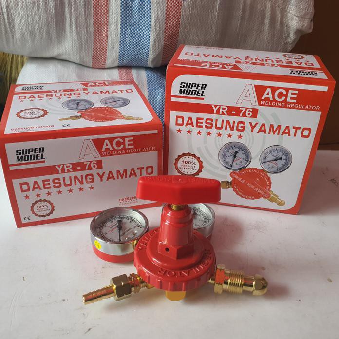 Jual REGULATOR YAMATO YR 76 LPG / ACY /MAX YAMATO / DAESUNG /YAMATO KOBE - ACETYLENE | Shopee ...