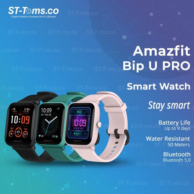 Jual Amazfit Bip U PRO Smartwatch Jam Tangan Digital With GPS | Shopee ...