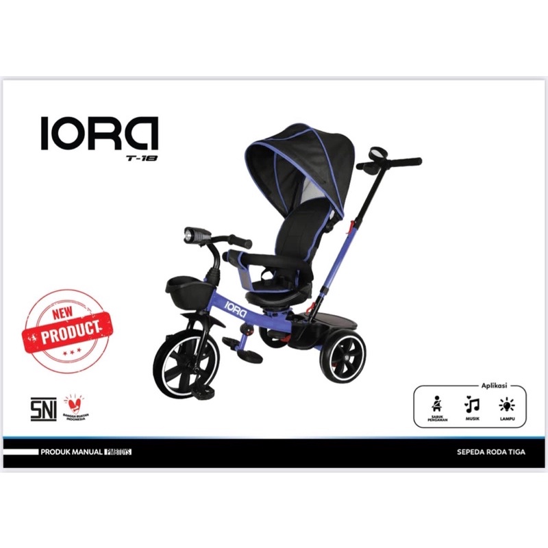 Jual Sepeda Roda3 Anak Iora T-18 ( By PMB ) | Shopee Indonesia