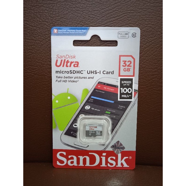 Jual microsd sandisk 32gb memory card micro sd original | Shopee Indonesia