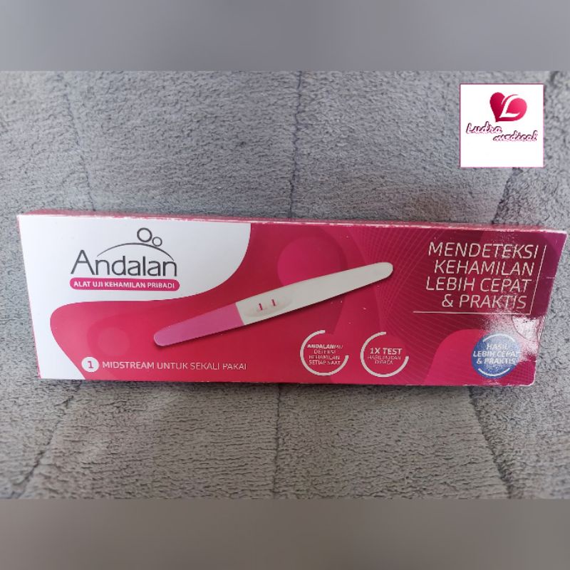 Jual Andalan Testpack Tes Kehamilan Midstream / Andalan Pregnancy Test ...