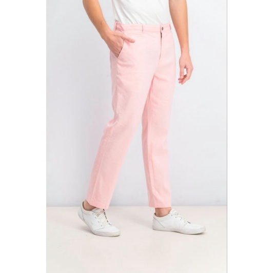Jual Celana Panjang Pria Pink / Abu | Shopee Indonesia