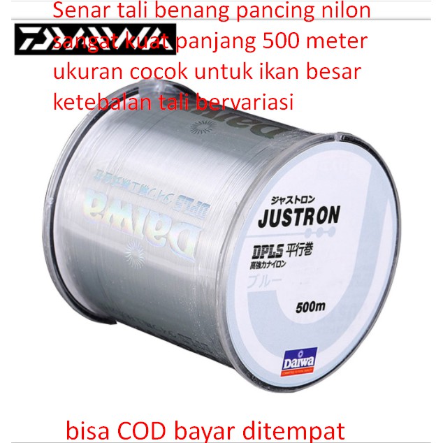Jual Senar tali benang pancing nilon sangat kuat panjang 500 meter ...