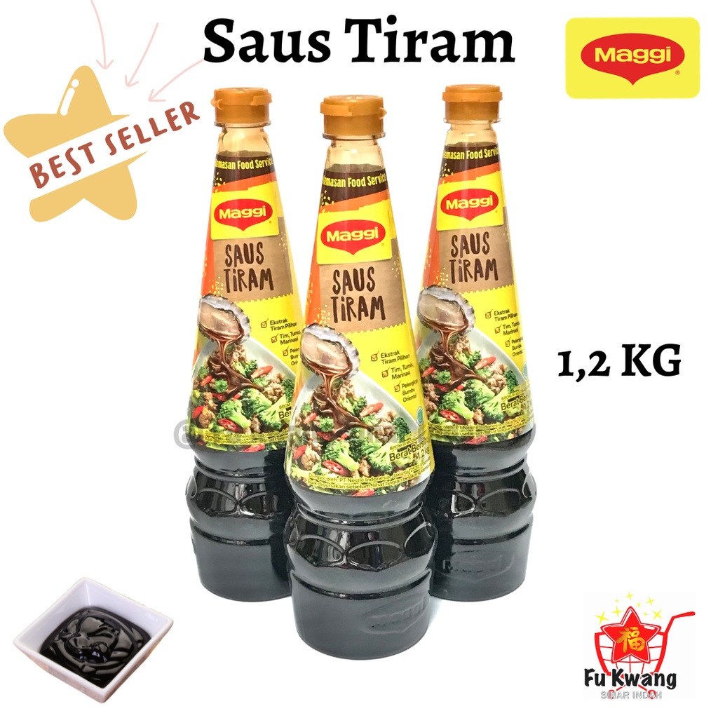 Jual Maggi Saus Saos Tiram Oyster Sauce 1200 gram 1,2 kg | Shopee Indonesia