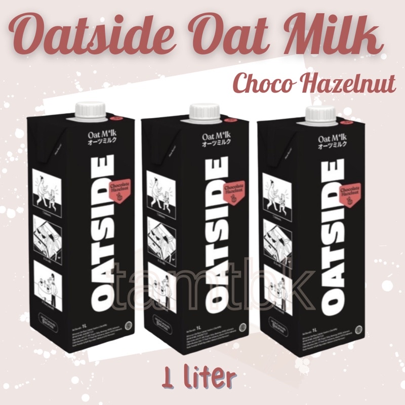 Jual Oatside Choco Hazelnut / Oat Milk Choco 1liter | Shopee Indonesia