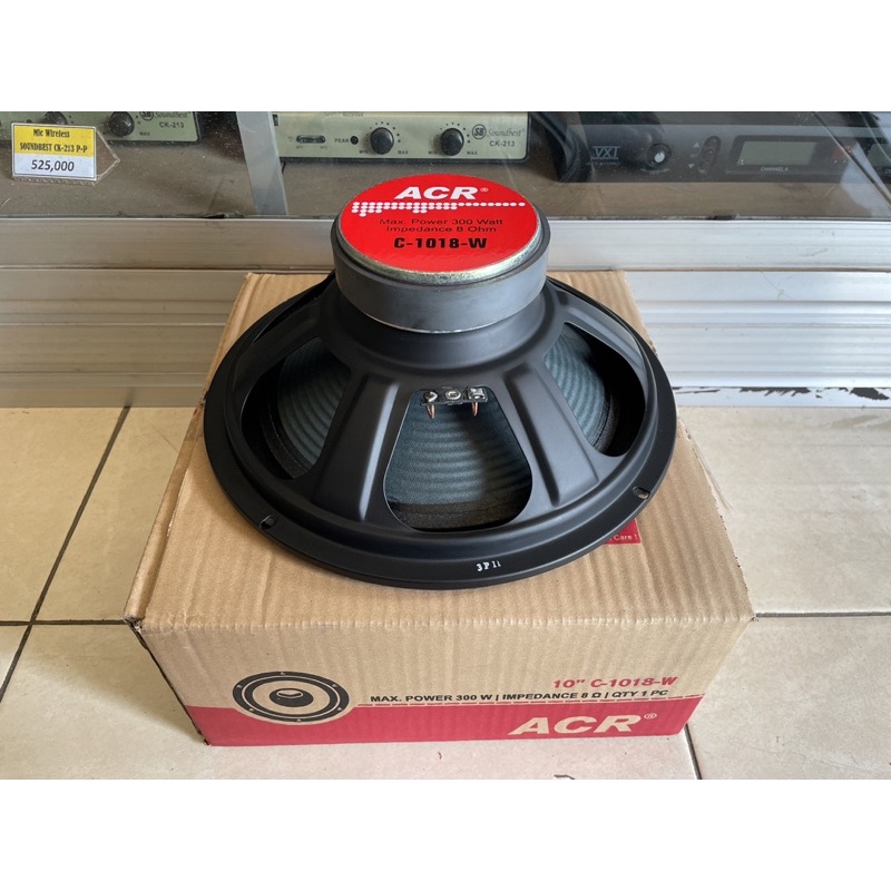 Jual Speaker 10” 10 inch ACR 1018W Woofer Subwoofer 300watt | Shopee ...