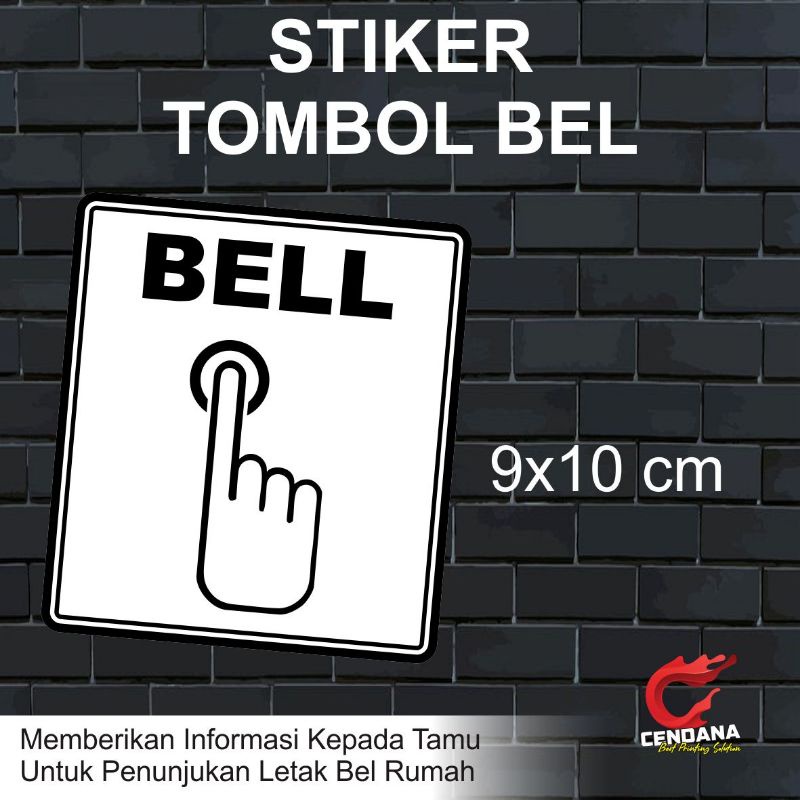 Jual Stiker Bel Rumah | Shopee Indonesia
