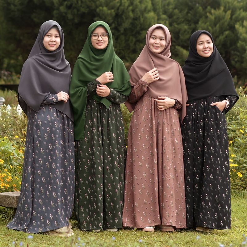 Jual HIJAB ALILA!! Gamis Zahwa Ayumi By Hijab Alila | Shopee Indonesia