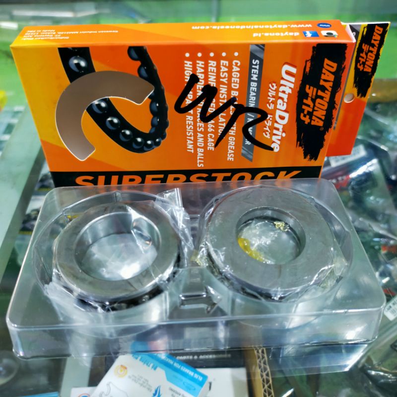 Jual BEARING COMSTIR DAYTONA VIXION NVL NVA R15 BYSON XABRE SUPERSTOCK | Shopee Indonesia