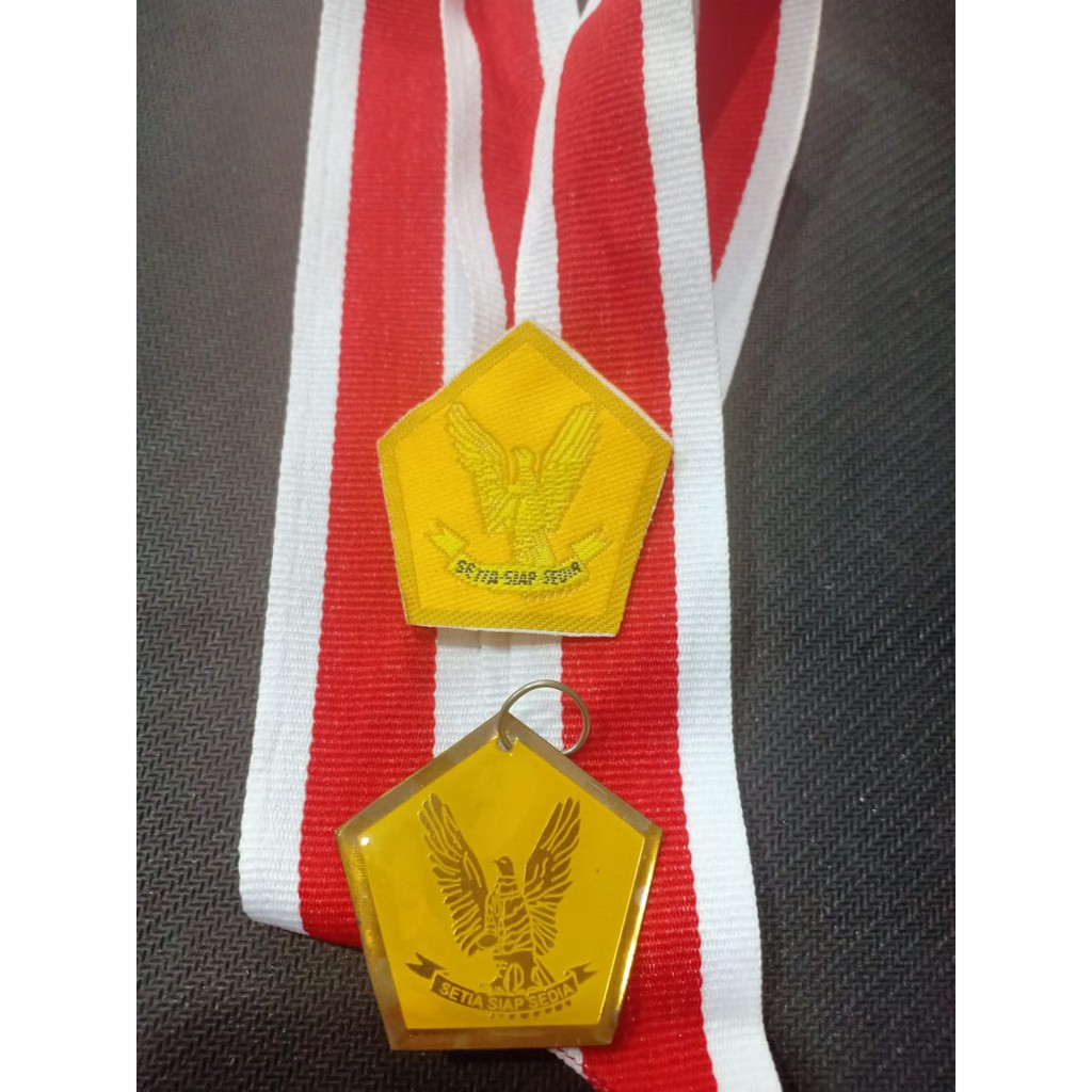 Jual badge pramuka garuda penegak Warna Kuning | Shopee Indonesia