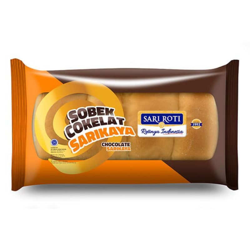 Jual SARI ROTI SOBEK COKELAT SARIKAYA/PACK || ROTINYA INDONESIA ...