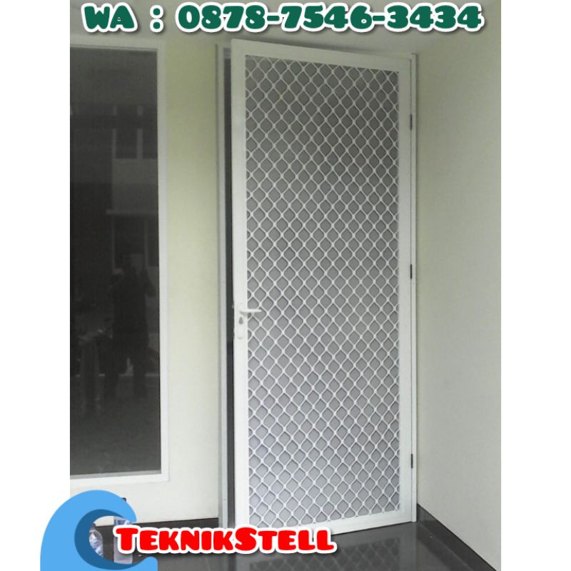 Jual PINTU ALUMINIUM EXPANDA PINTU KASA NYAMUK MURAH | Shopee Indonesia