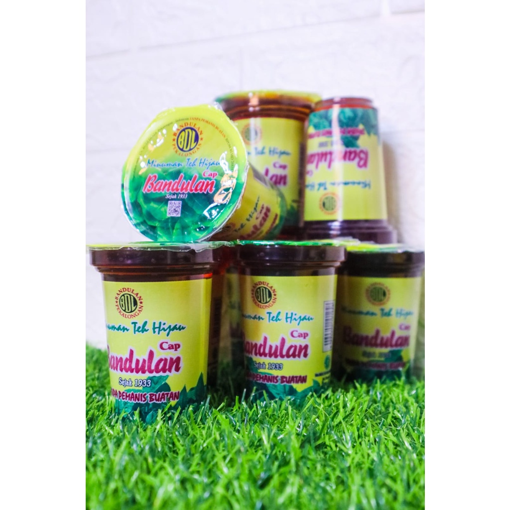 Jual Teh Bandulan gelas - bandulan teh hijau - teh bandulan dus1 Dus ...