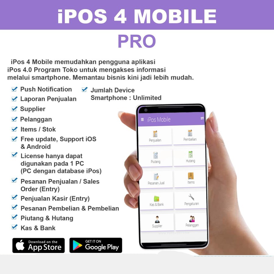 Jual iPos 4 Mobile Plus | Program Kasir UMKM | Shopee Indonesia