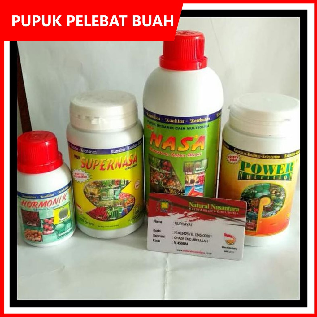 Jual Dijual Paket Nasa Pupuk Pertanian Pupuk Organik Nasa Lengkap Untuk ...