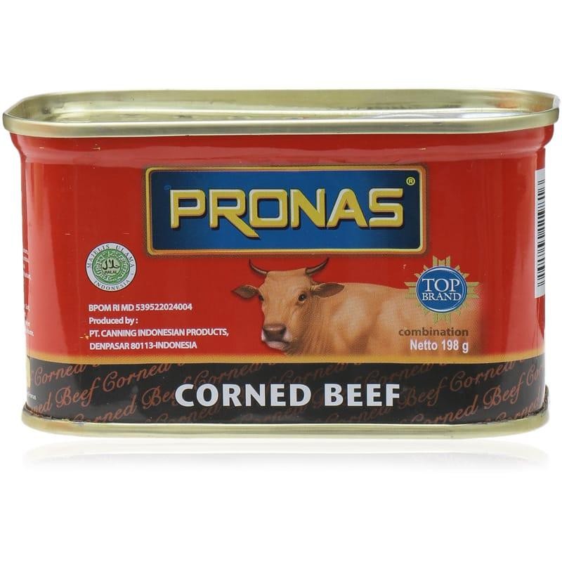 Jual PRONAS Corned Beef 198g ACCJKT | Shopee Indonesia