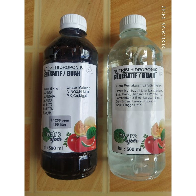 Jual nutrisi ab mix khusus buah 500 ml | Shopee Indonesia