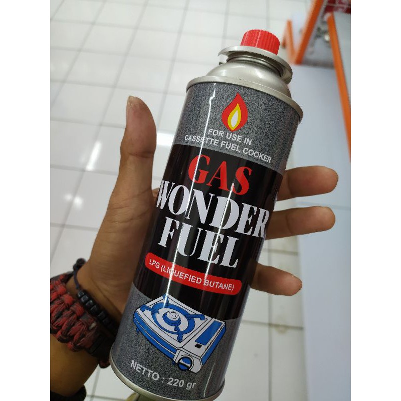 Jual gas kaleng portable wonder fuel - gas kaleng wonderfuel - Gas ...