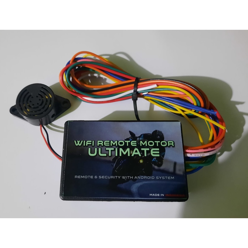 Jual Wifi Remote Motor Android Alarm (keyless motor android) FEATURE TERLENGKAP !! | Shopee ...