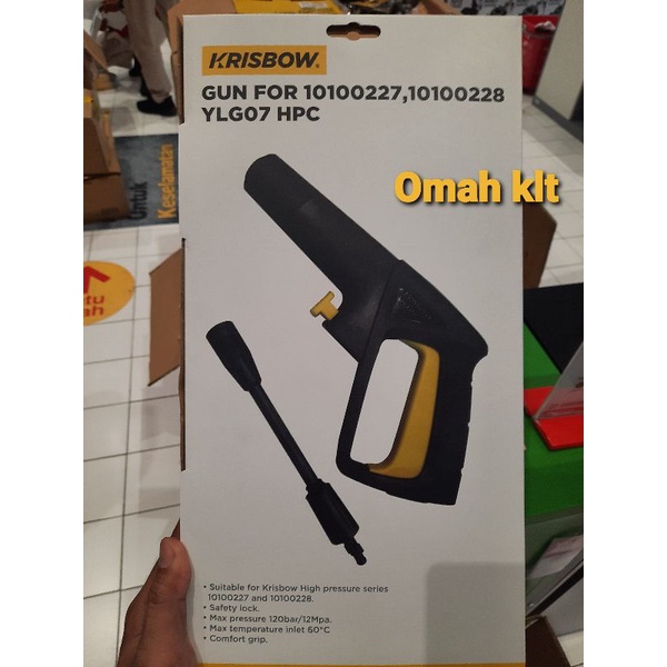 Jual part gun pistol penyemprot high pressure jet cleaner krisbow 90 ...
