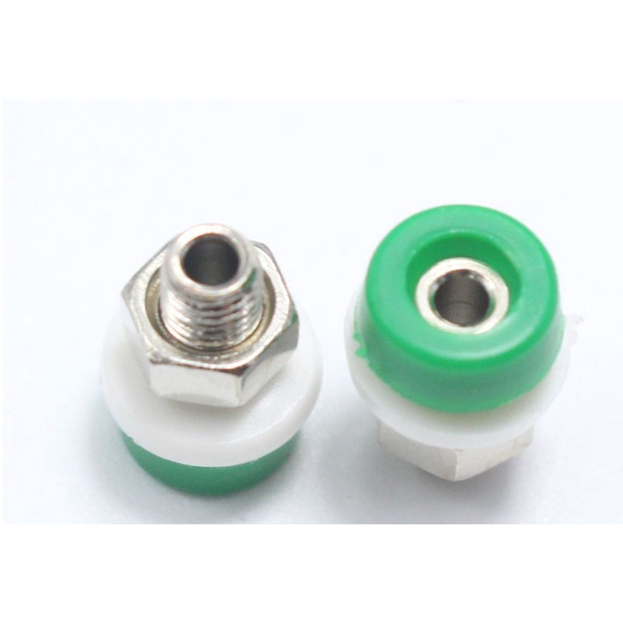 Jual Soket Banana Binding Socket Steker Bus 2mm Female connector Plug hijau | Shopee Indonesia