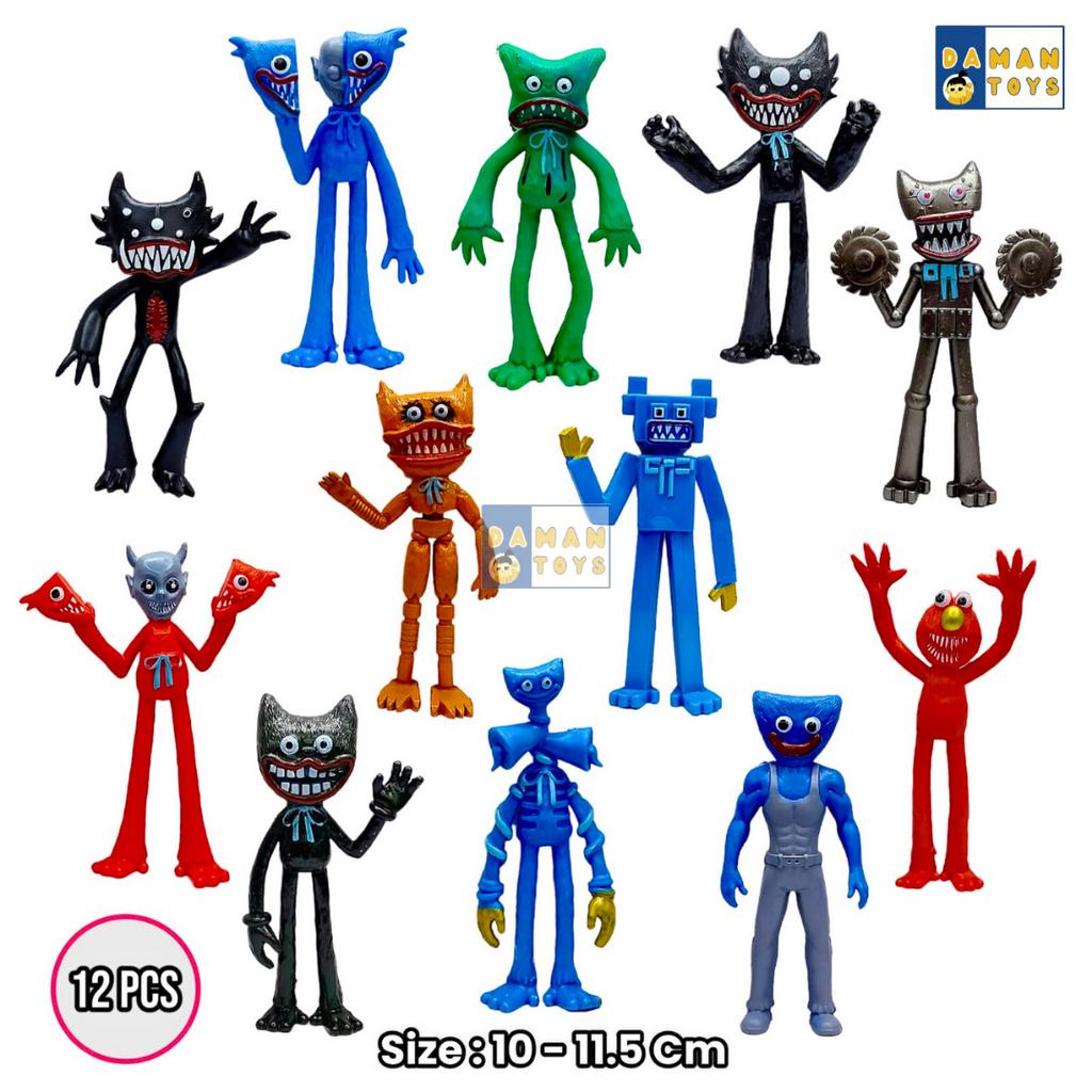 Jual Figure Huggy Wuggy Mainan Poppy Playtime set | Shopee Indonesia