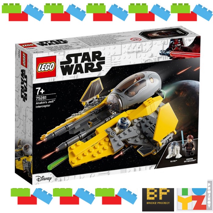 Jual Lego 75281 Star Wars Anakin's Jedi Interceptor | Shopee Indonesia