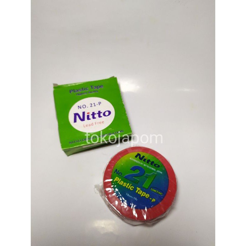 Jual Nitto Isolasi Listrik (Merah) | Shopee Indonesia