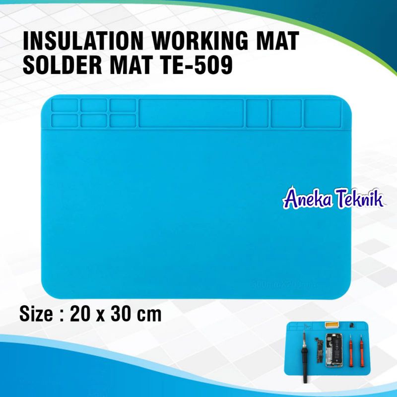 Jual Alas Solder / Matras Solder / Silicone Solder Mat TE-509 | Shopee ...