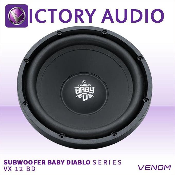 Jual Subwoofer Pasif Venom Baby Diablo VX 12 BD Bass Audio Mobil 12 ...