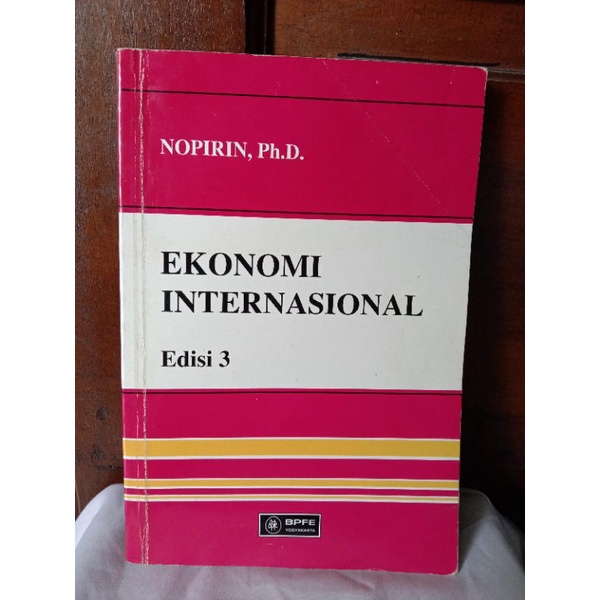 Jual EKONOMI INTERNASIONAL oleh NOPIRIN, PH.D. | Shopee Indonesia