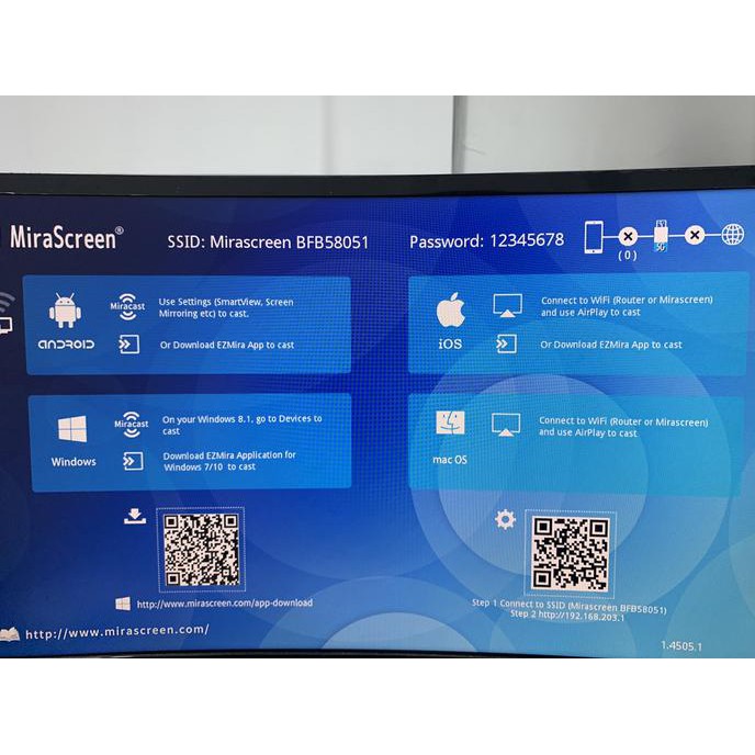 Jual Anycast Wireless Hdmi dongle 5G+2.4G MiraScreen G9 plus 4K Dual band | Shopee Indonesia