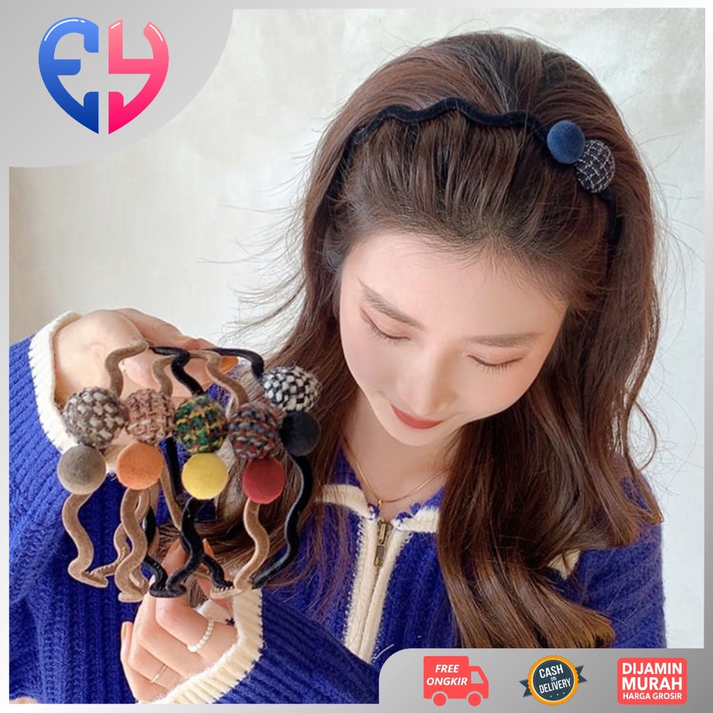 Jual EYSTOR - Bando Wanita Bondu Rambut Fashion Korea Premium Elegant ...