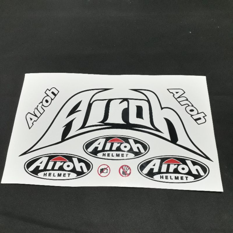 Jual Sticker Airoh Sticker Airoh Logo Helmet | Shopee Indonesia