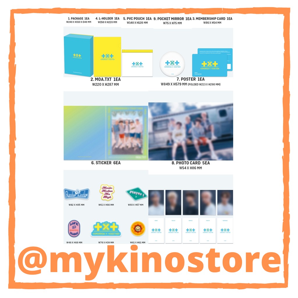 Jual [PO/PREORDER] FULLSET SHARING MOA TXT MEMBERSHIP KIT OFFICIAL ...