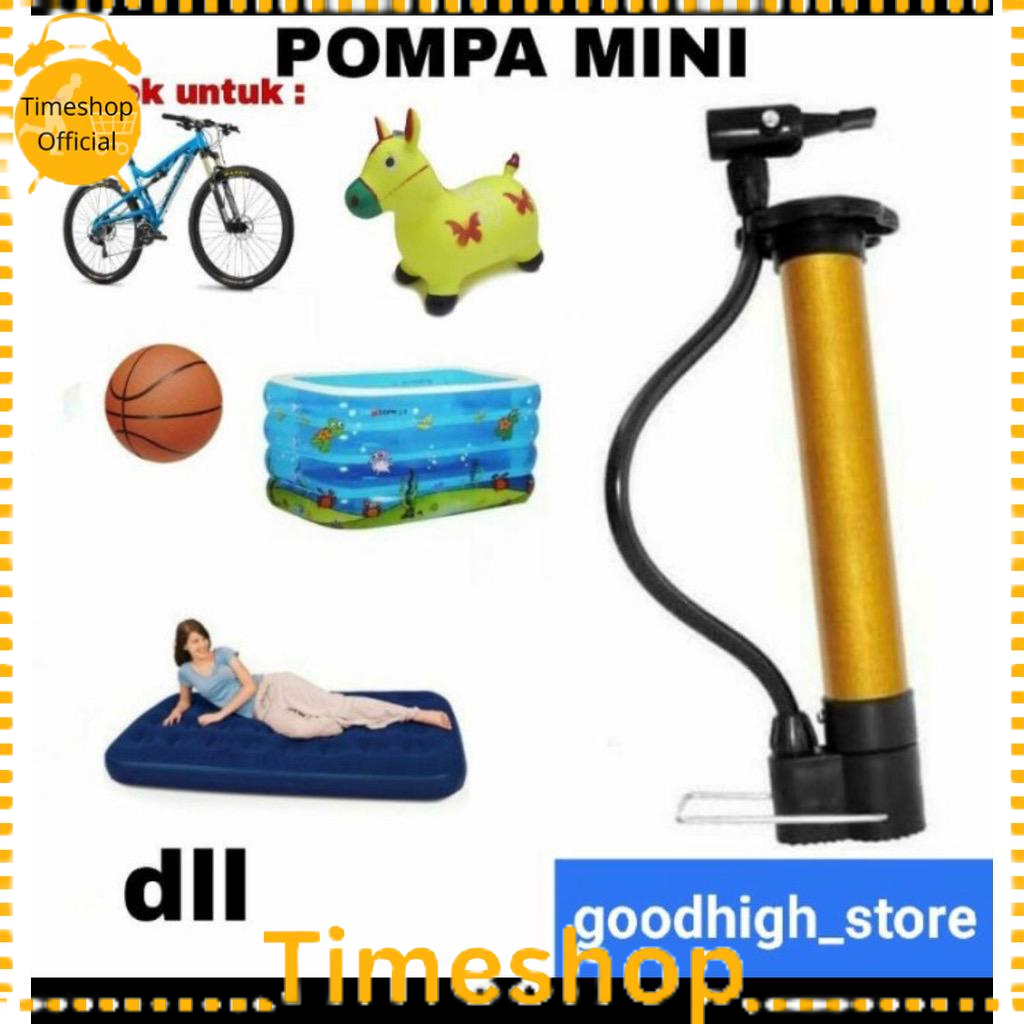 Jual TS Pompa Angin MINI TABUNG Sepeda Motor Gowes Bola Portabel ...