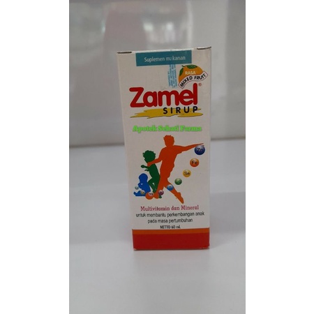 Jual ZAMEL SYRUP MULTIVITAMIN | Shopee Indonesia