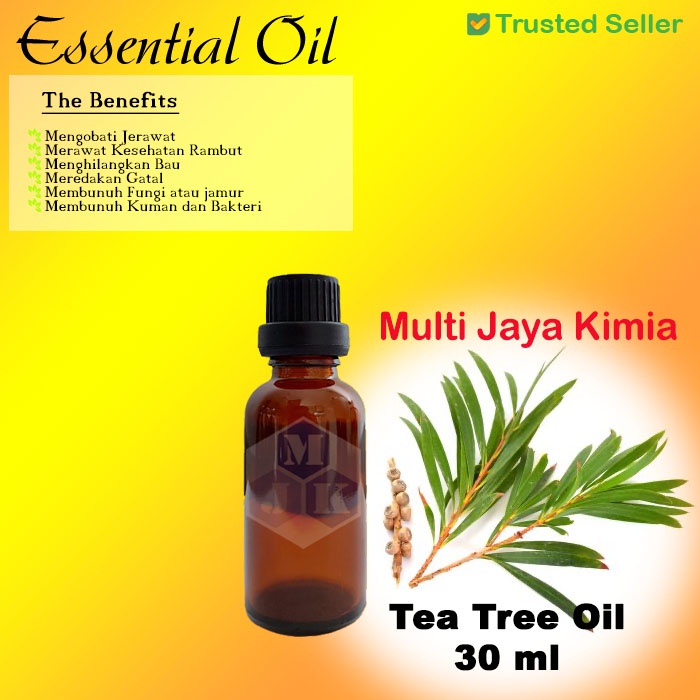 Jual Tea Tree Essential Oil / Minyak Tea Tree PURE 30ml | Shopee Indonesia