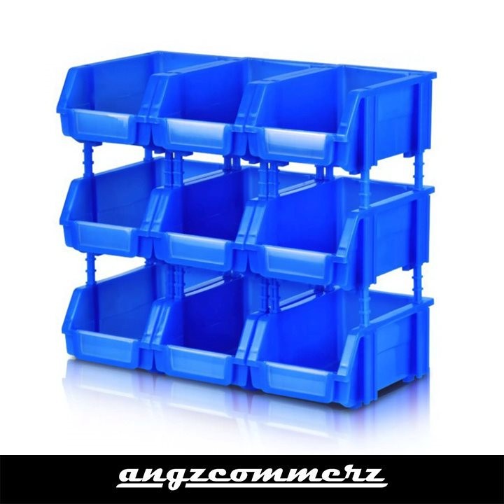 Jual Kotak Susun Stackable Box Rak Susun Komponen Sekrup Storage ...