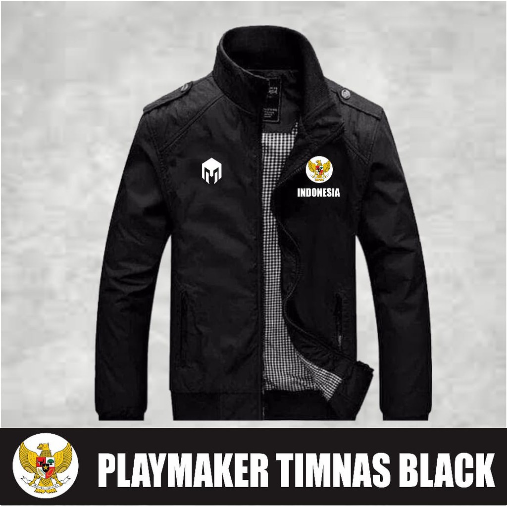 Jual Jaket Play Maker Timnas / jaket timnas | Shopee Indonesia