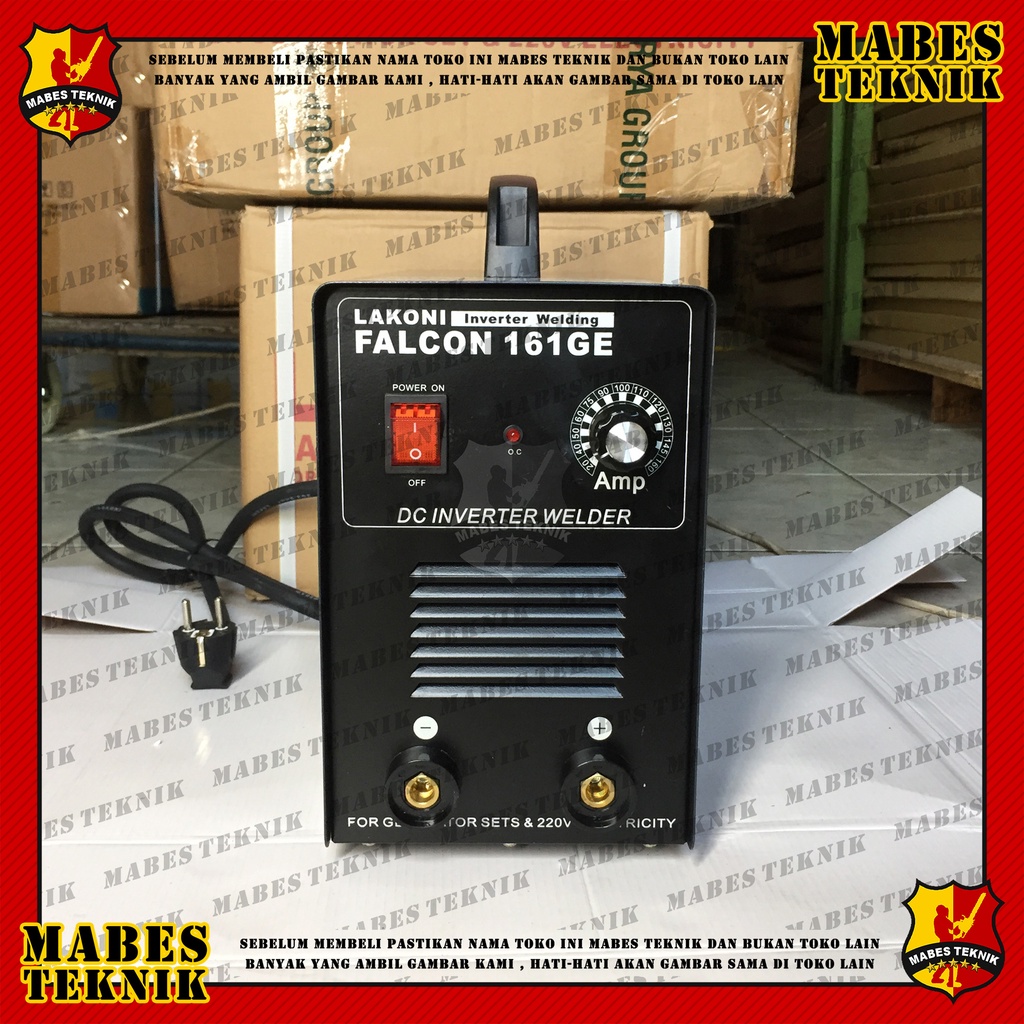 Jual MESIN LAS TRAFO LAKONI FALCON 161 GE / 161GE - TRAFOLAS / TRAVOLAS ...