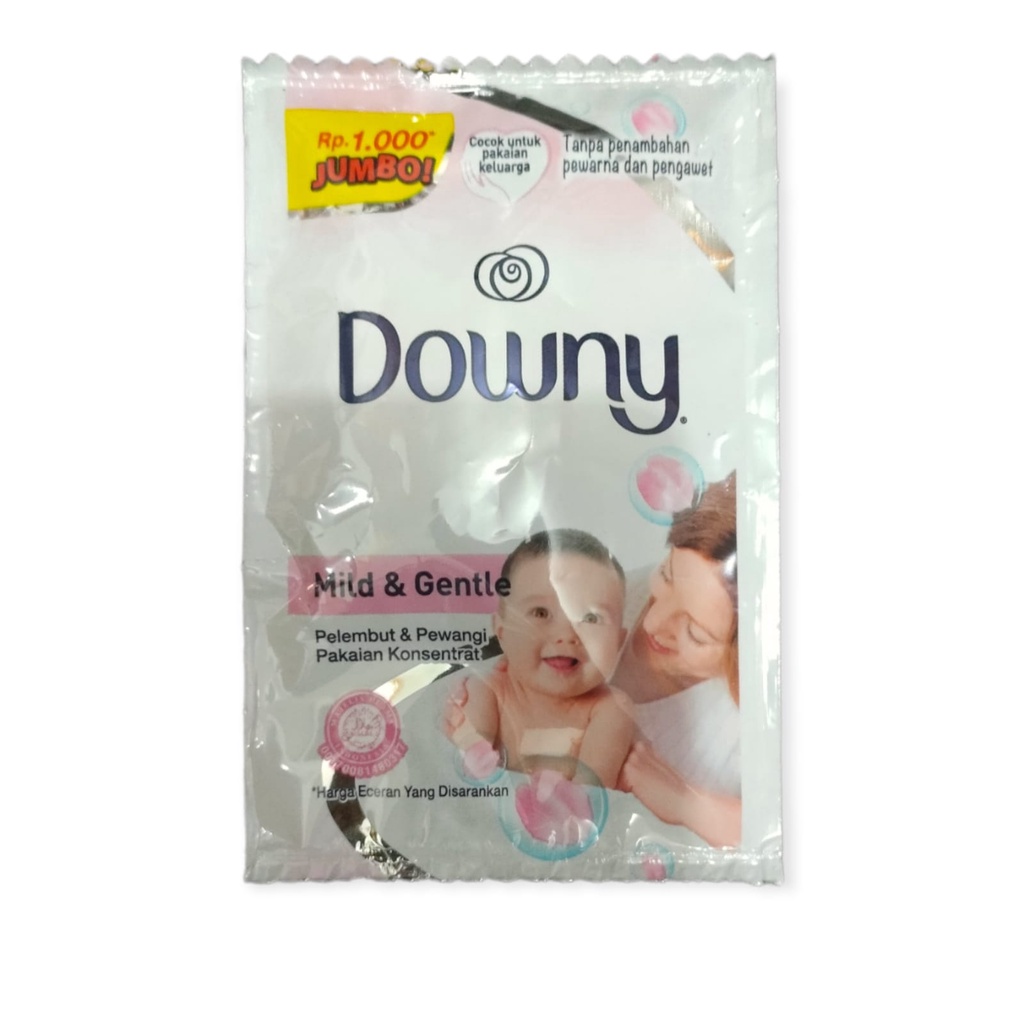 Jual [1Renceng] Downy 1000 isi 6 Sachet Pewangi Pakaian Rentengan 19ml ...