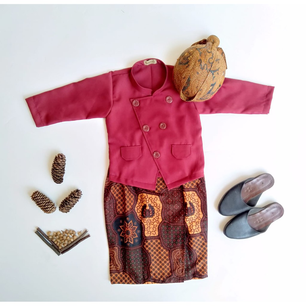 Jual BESKAP BAJU ADAT ANAK JAWA/BAJU TEDAK SINTEN/BAJU TUJUH BULANAN ...
