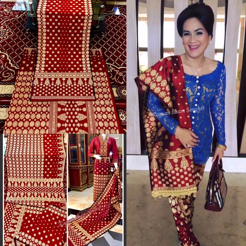 Jual SONGKET TABUR ORI / Songket Tenun Palembang asli Tenun Tangan ...