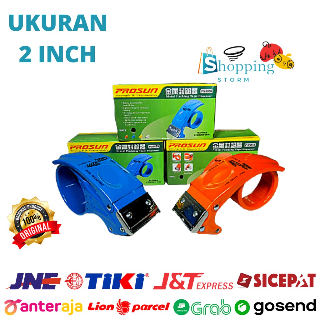 Jual Tempat Lakban Tape Dispenser Lakban Rollan Lakban 2Inch Besi ...