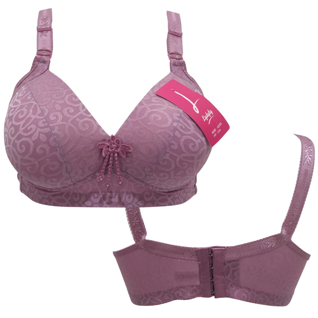 Jual Lydyly - Bra Big Size Motif Bunga | Bh Busa Tanpa Kawat ...